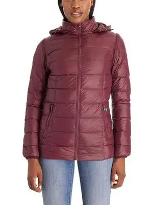 MODERN ETERNITY Lola 5-in-1 Down Maternity Jacket - Burgundy