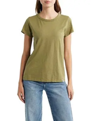 Rag & Bone The Slub Cotton T-shirt - Olive