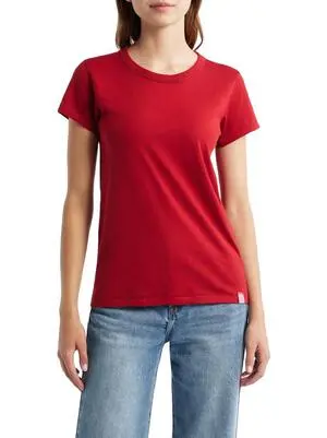 Rag & Bone The Slub Cotton T-shirt - Ruby