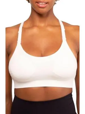 MODERN ETERNITY Chelsea Nursing Bra Racer Back - Eggshell