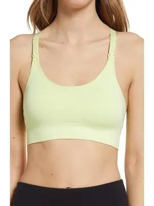MODERN ETERNITY Chelsea Nursing Bra Racer Back - Shadow Lime