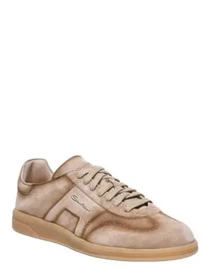 Santoni Oly Cube Sneaker - Beige