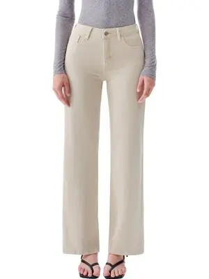 BAYEAS Mid-rise Wide-leg Jeans - Voida
