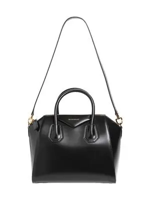 Givenchy Small Antigona Leather Satchel - Black