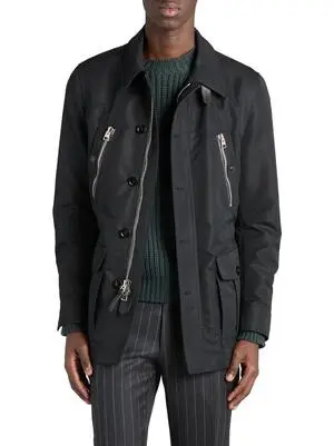 TOM FORD Cotton-blend Field Jacket - Lb999 Black