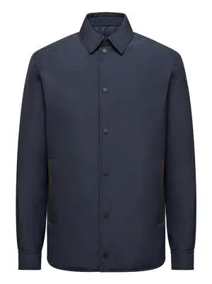 Moncler Gascogne Down Shirt Jacket - Blue