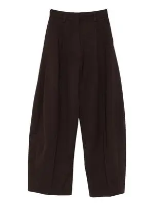 THE LATEST Wide-leg Trousers - Brown