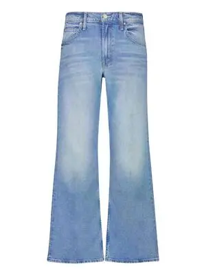 MOTHER Bookie High-rise Flared Jeans - Blue