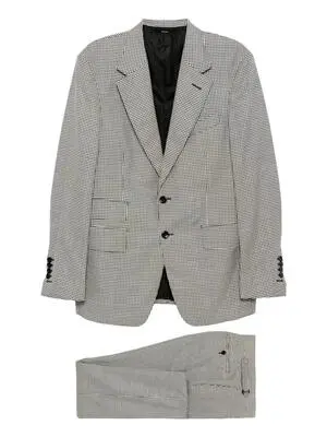 TOM FORD Dogtooth-pattern Suit
