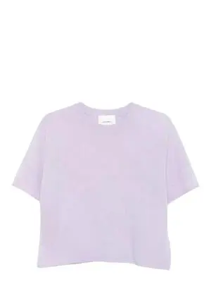 LISA YANG Cashmere Knit Top - Purple