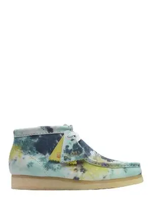 Clarks Wallabee Boots Blue
