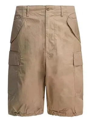 BEAMS Cargo-pocket Cotton Shorts - Brown