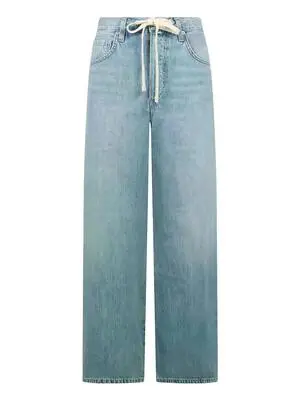 AGOLDE Brynn Drawstring Jeans - Blue