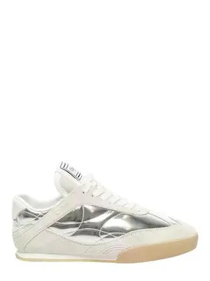 CHLOÉ Kick Metallic Panelled Sneakers