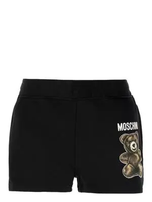 Moschino Printed Shorts - Black