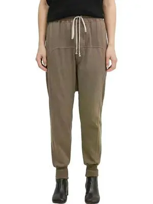 Rick Owens Panelled Drawstring Trousers - Brown
