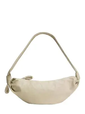 LEMAIRE Medium Soft Croissant Shoulder Bag - Neutrals