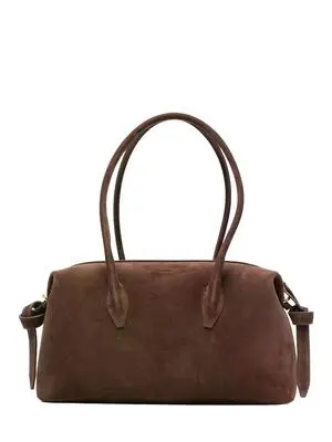 Yuzefi Brioche Shoulder Bag - Brown
