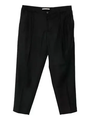 BRIGLIA 1949 Pleated-pocket Trousers - Black