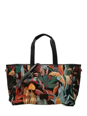 V°73 Tropical-print Shoulder Bag - Multicolour