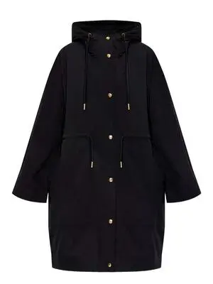 Moncler Detachable-lining Parka Coat - Black