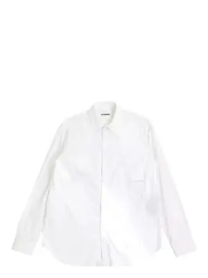 JIL SANDER Concealed Button-cuffs Shirt - White
