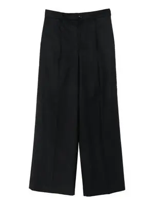 Kenzo Pleat-detail Trousers - Blue