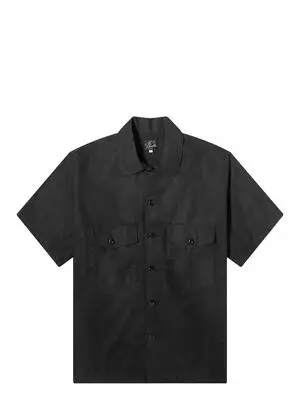 NEEDLES Fatigue Short-sleeve Flap-pockets Shirt