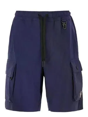 Moncler Drawstring Cargo Shorts - Blue