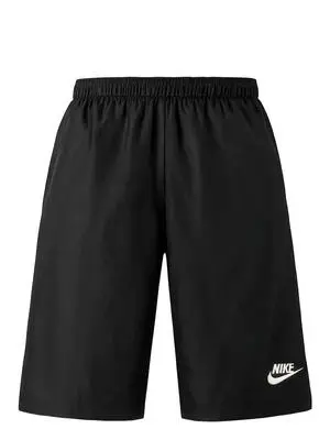 Nike Logo-embroidered Shorts - Black