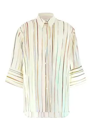 Paul Smith Signature Stripe Short-sleeve Shirt - Neutrals