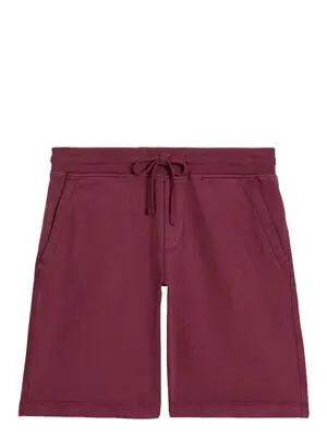 Orlebar Brown Cotton-terry Drawstring Shorts - Claret