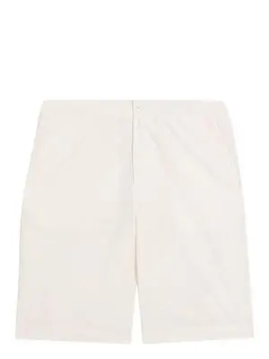 Orlebar Brown Wetherlam Cotton-blend Poplin Shorts - Ivory