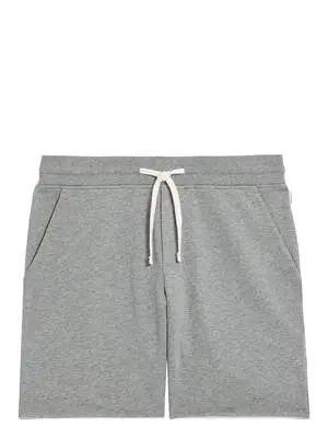 Orlebar Brown Corot French Cotton-blend Terry Shorts - Gray