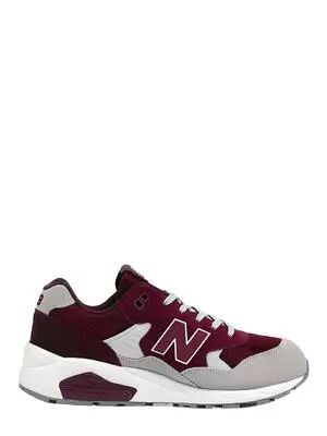 NEW BALANCE Suede Panelled Sneakers - Purple