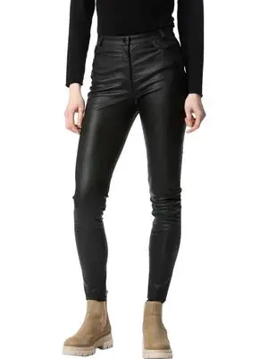 POCHE PARIS Leather Trousers