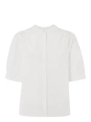 Whistles Cotton Poplin Shirt - White