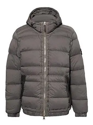 Stone Island Padded Down Jacket - Lead Grey