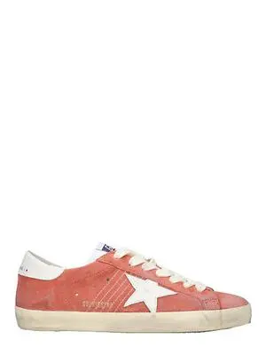 GOLDEN GOOSE Ball Star Suede Low-top Trainers - Cream