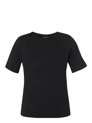 Sweaty Betty Essential Crew Neck Cotton-jersey T-shirt - Black