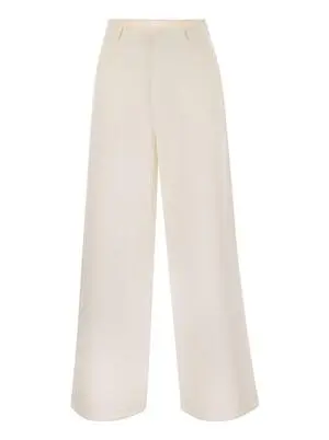 MAX MARA S Max Mara Technical Cotton Jersey Trousers