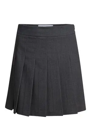 SEMPER Pleated Mini Skirt Grey