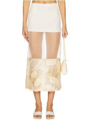 MILKWHITE Triple Skirt - Multi