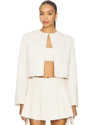 MILKWHITE Milkwhite Crop Jacket