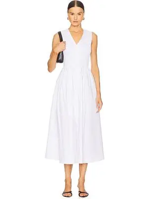 LA LIGNE Poplin Dress - White