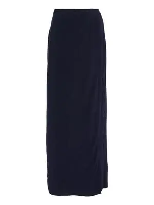 ANEMOS Maxi Wrap Skirt - Navy