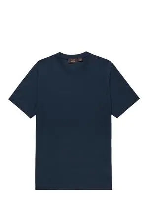 SLOWEAR Incotex Zanone Slim-fit Icecotton T-shirt - Blue
