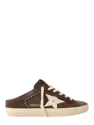 Golden Goose Super-star Sabot Slip-on Sneakers - Brown