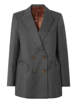 BLAZÉ MILANO Everyday Double-breasted Blazer - Gray