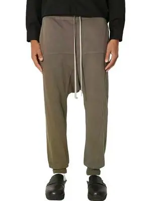 Rick Owens Drawstring Drop-crotch Trousers - Brown